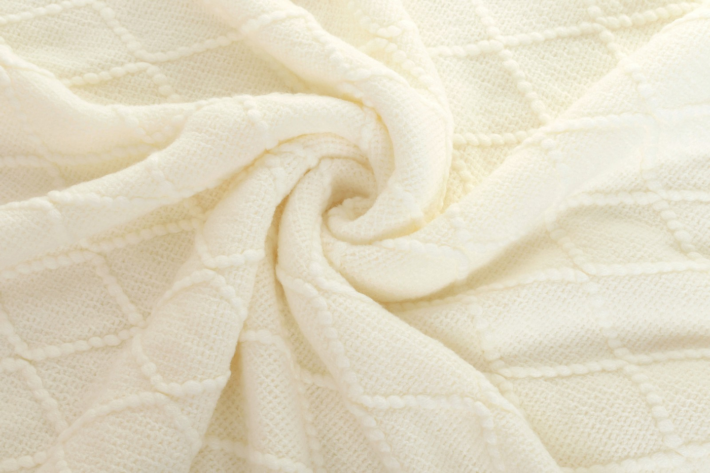 Koc 127 x 152 Bawełniano-Akrylowy Nasi 01 | Łóżkoholicy