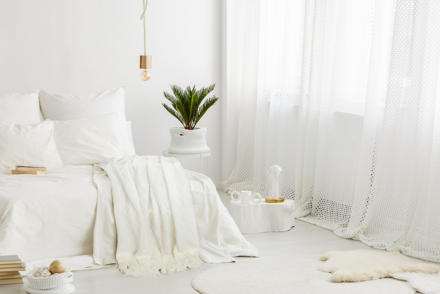 Koc 127 x 152 Bawełniano-Akrylowy Nasi 01 | Łóżkoholicy